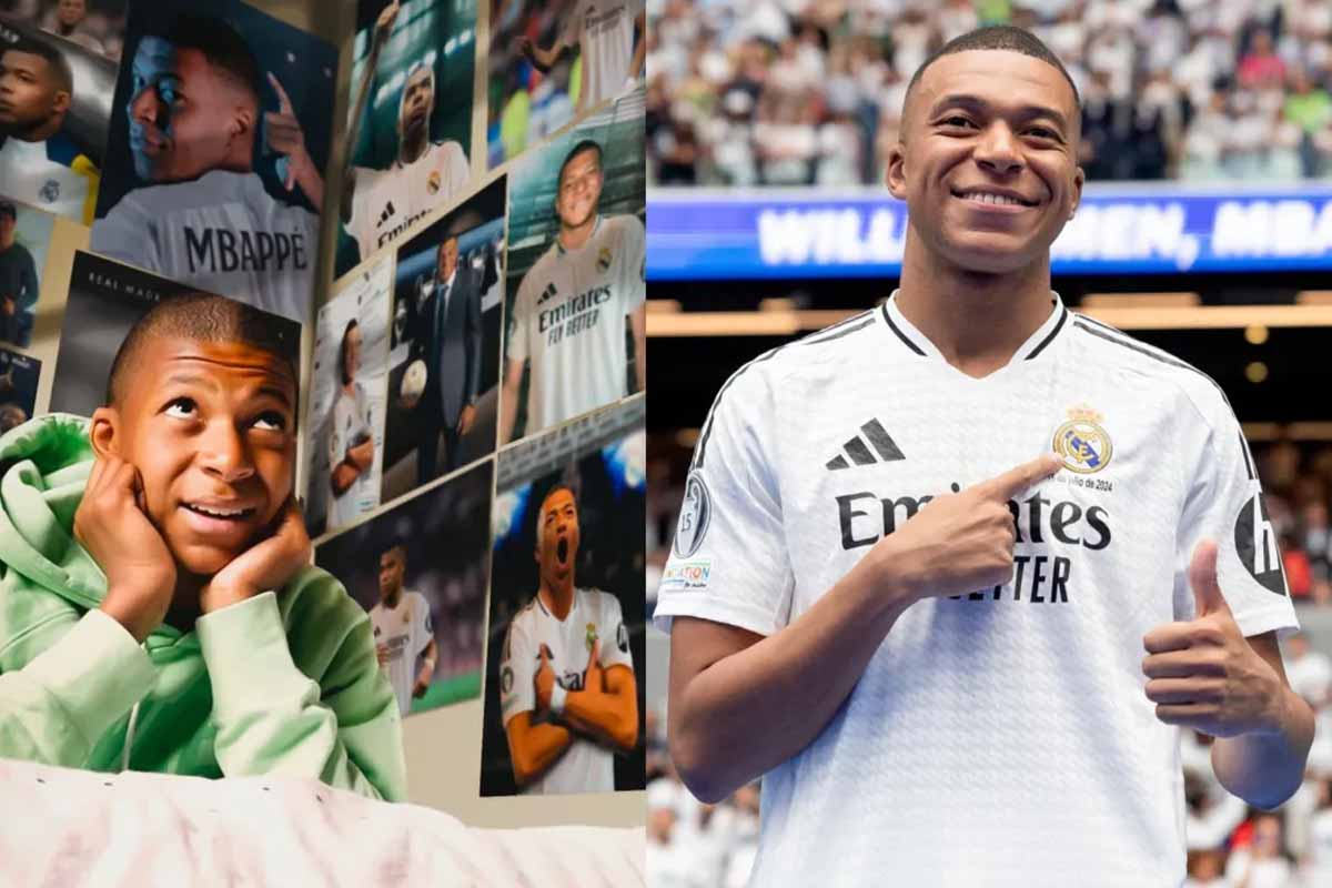 Kylian Mbappé es oficialmente jugador del Real Madrid