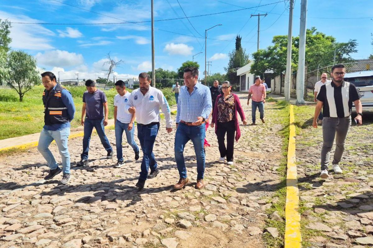 Inicia la rehabilitación en la comunidad de Charco Blanco, Corregidora
