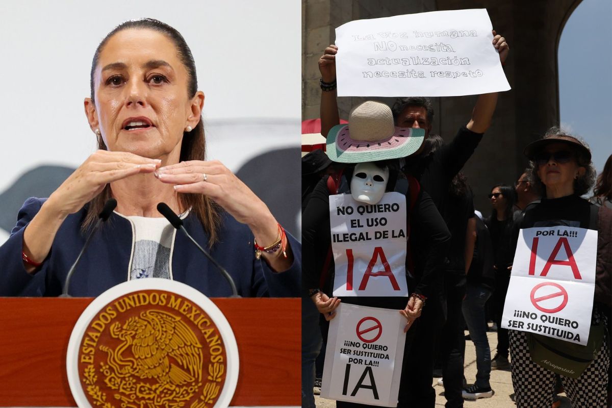 Claudia Sheinbaum propone regular IA para proteger a actores de doblaje