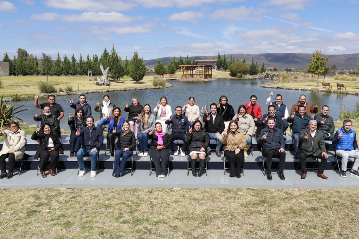 PAN sostiene reunión en Cadereyta de Montes